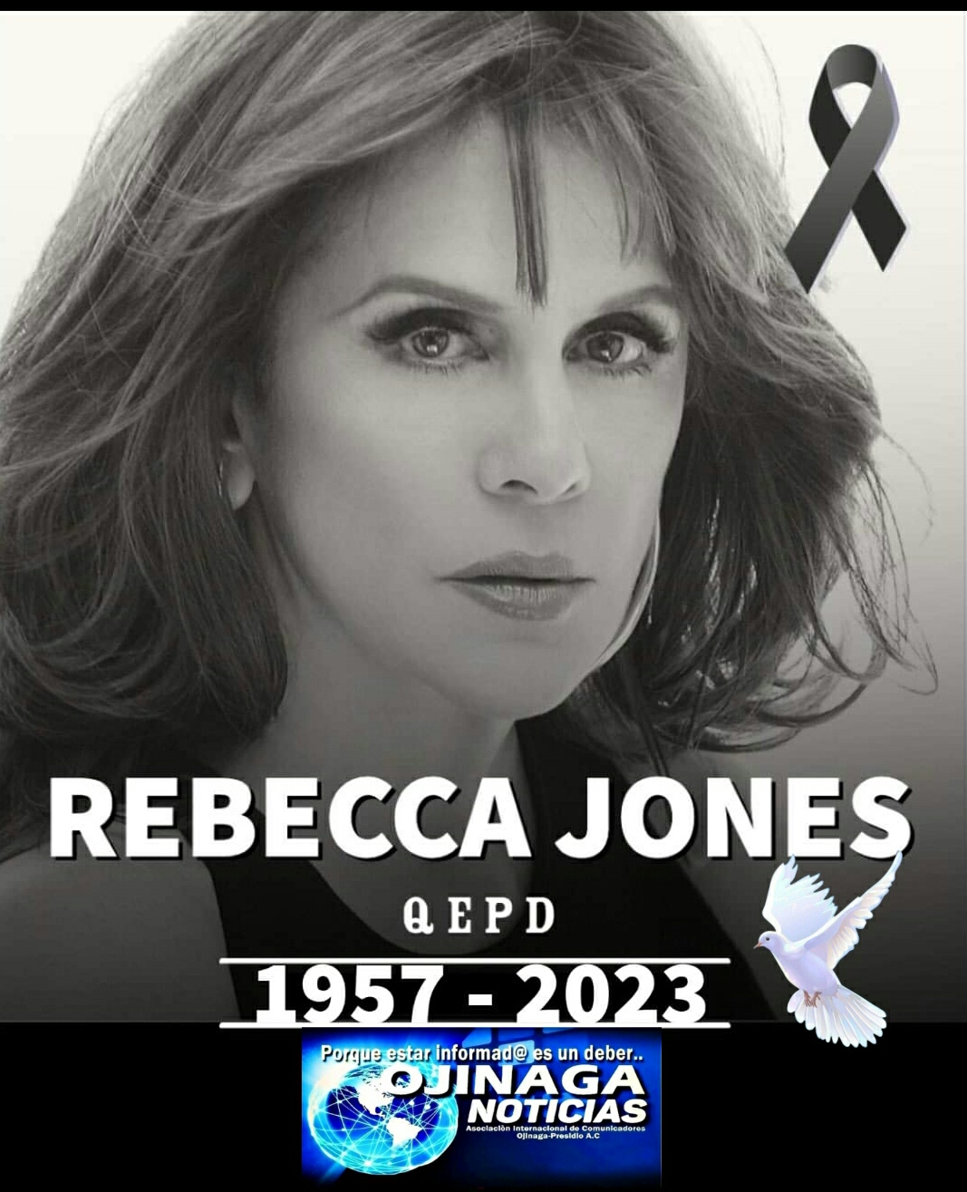 FALLECE LA ACTRIZ REBECCA JONES A LIS 65 AÑOS TRAS UNA LARGA LUCHA ...