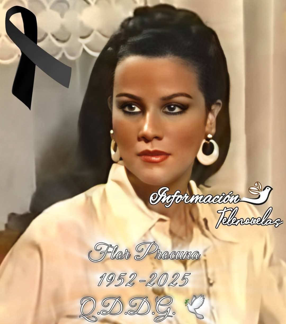 MURIÓ LA ACTRIZ FLOR PROCUNA A LOS 72 AÑOS. | OJINAGA NOTICIAS
