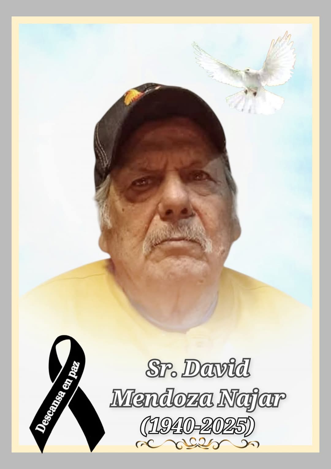 🖤OBITUARIO POR EL SR. DAVID MENDOZA NAJAR | OJINAGA NOTICIAS