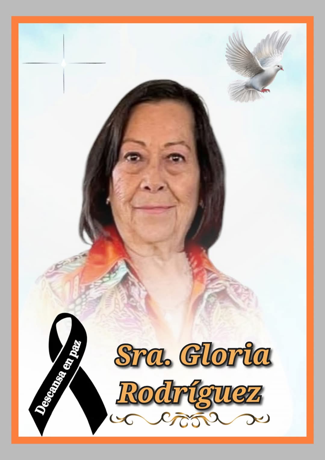 🖤OBITUARIO POR LA SRA. GLORIA RODRÍGUEZ | OJINAGA NOTICIAS