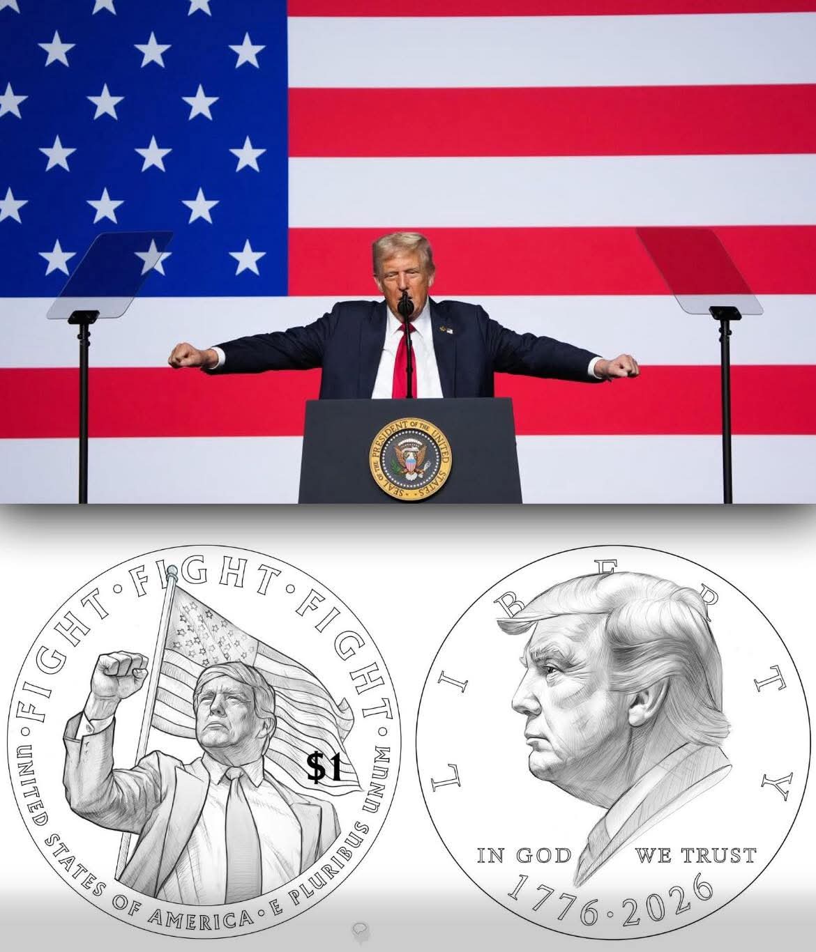 🇺🇸La Casa Blanca anuncia que el Tesoro de Estados Unidos producirá ...
